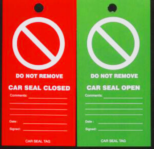 CAR SEAL TAGS - Super Seals